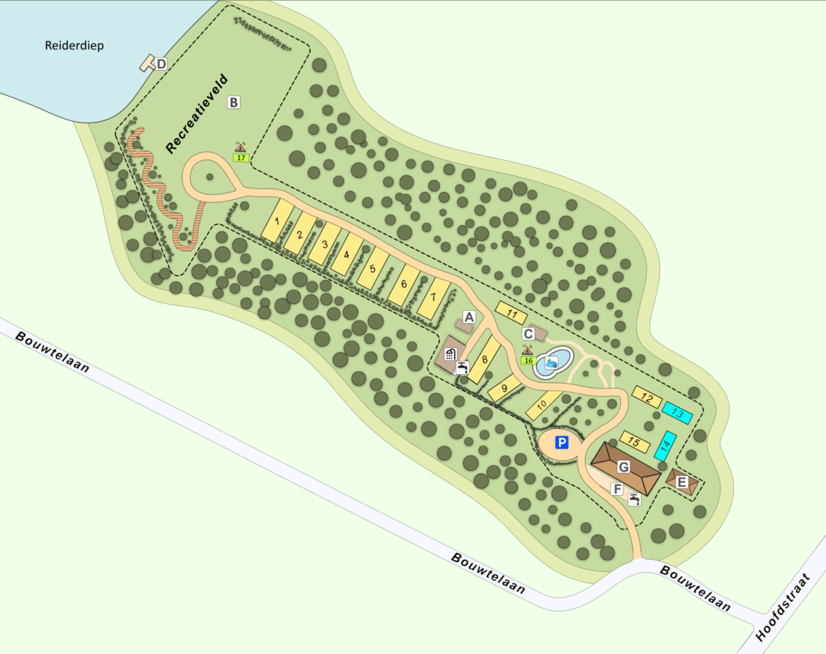 Camping de Beerte | Exceptional camping with Vodatent