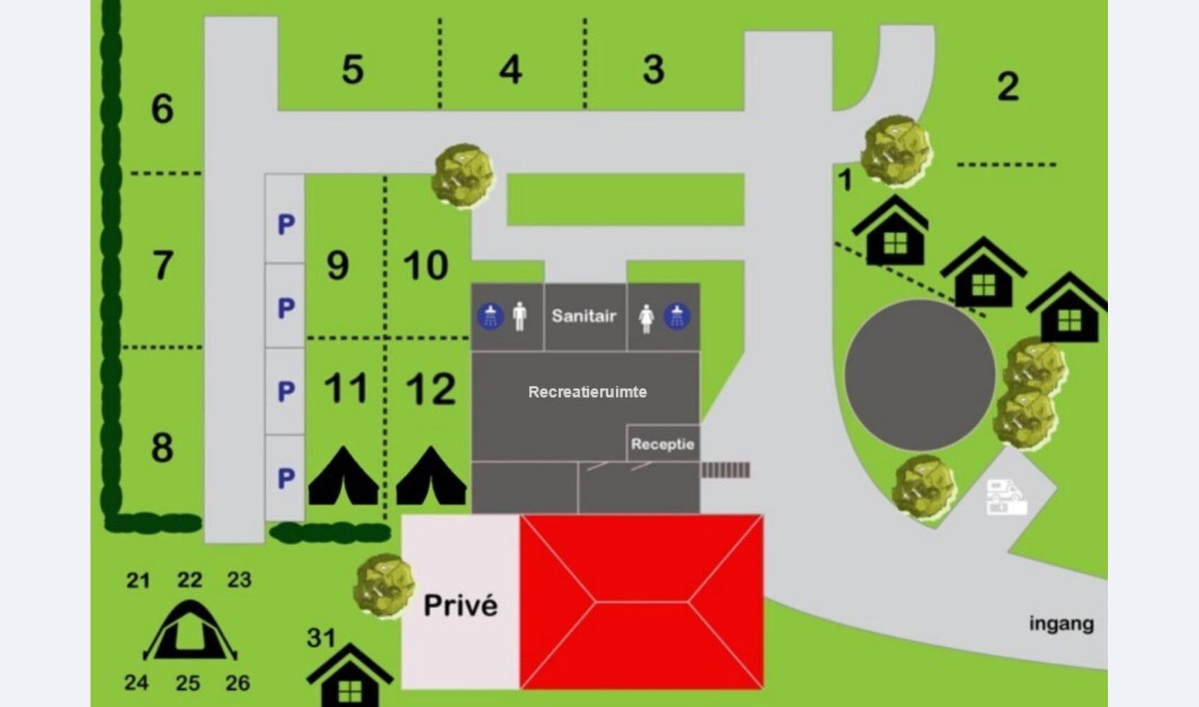 Camping de Noorde | Book now at Vodatent