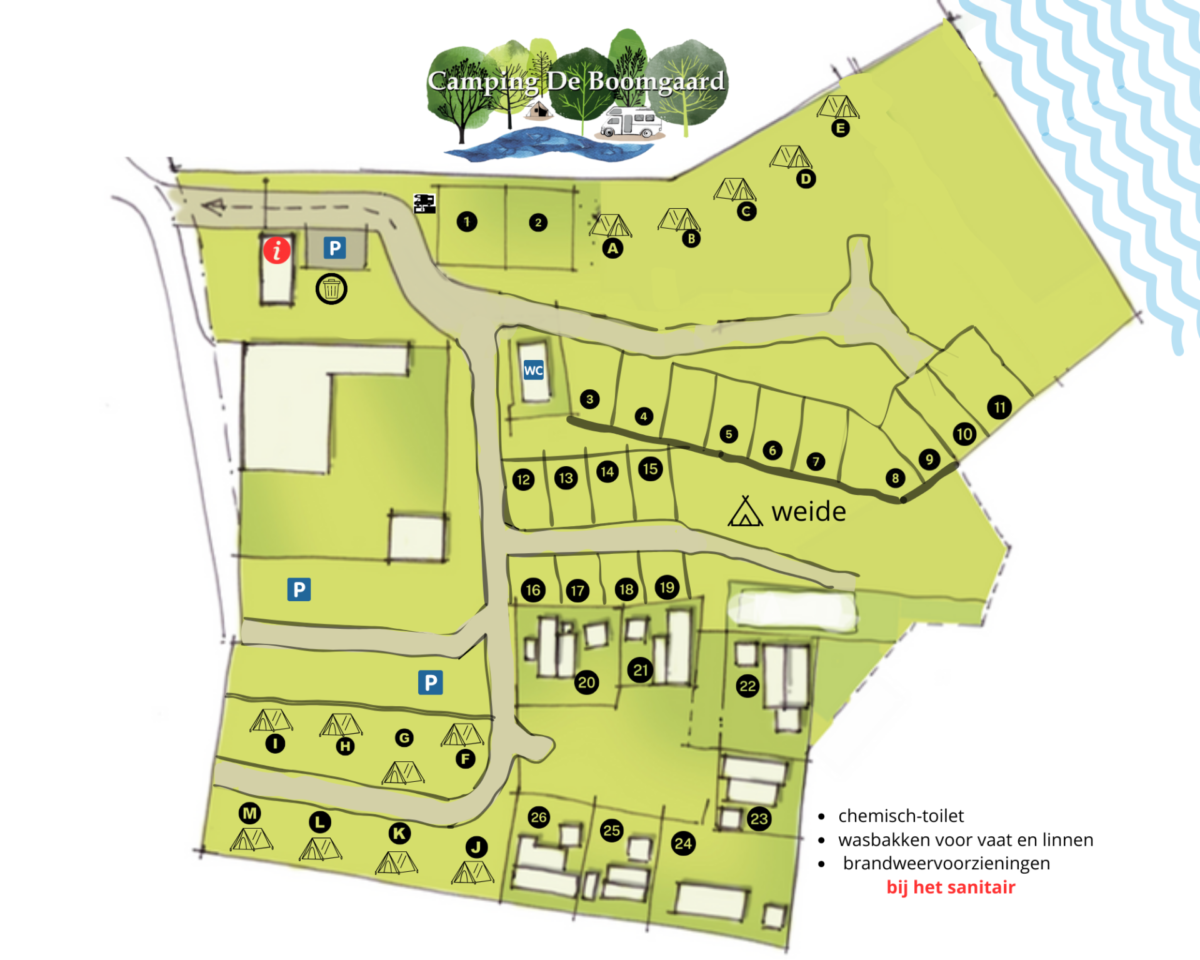 Camping de Boomgaard | Book now at Vodatent